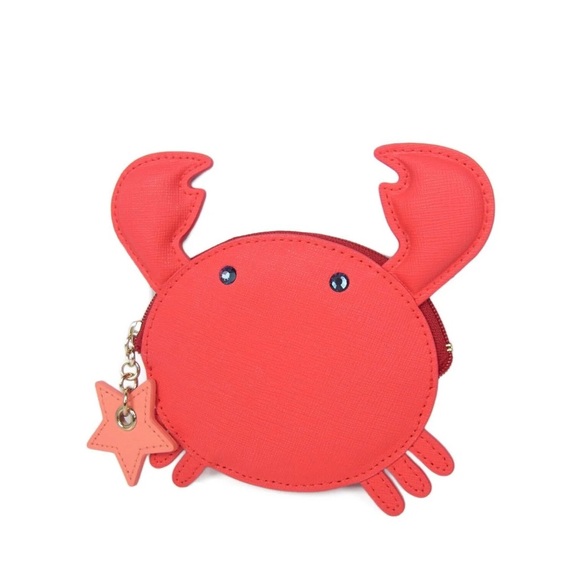 kate spade | Accessories | Guc Kate Spade Make A Splash Crab Coin Pouch ...